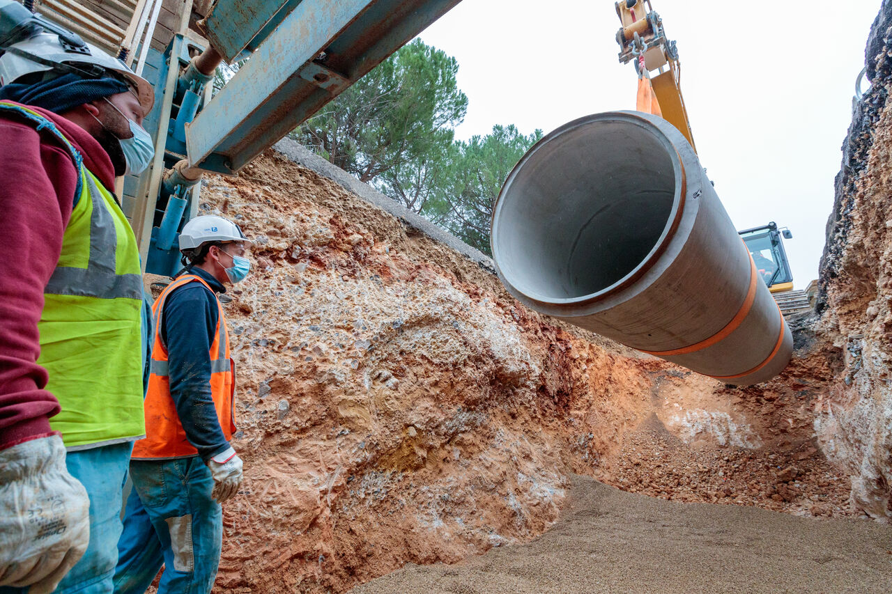 Les travaux invisibles de la ligne 5 de tramway à Montpellier - En Commun